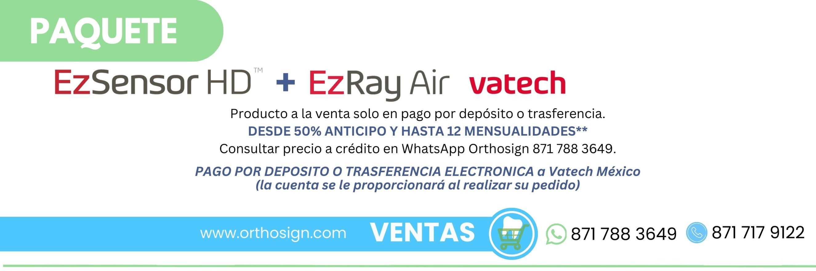 Paquete Radiovisiografo Vatech EZ Sensor HD + Rayos X Dental Portátil ...