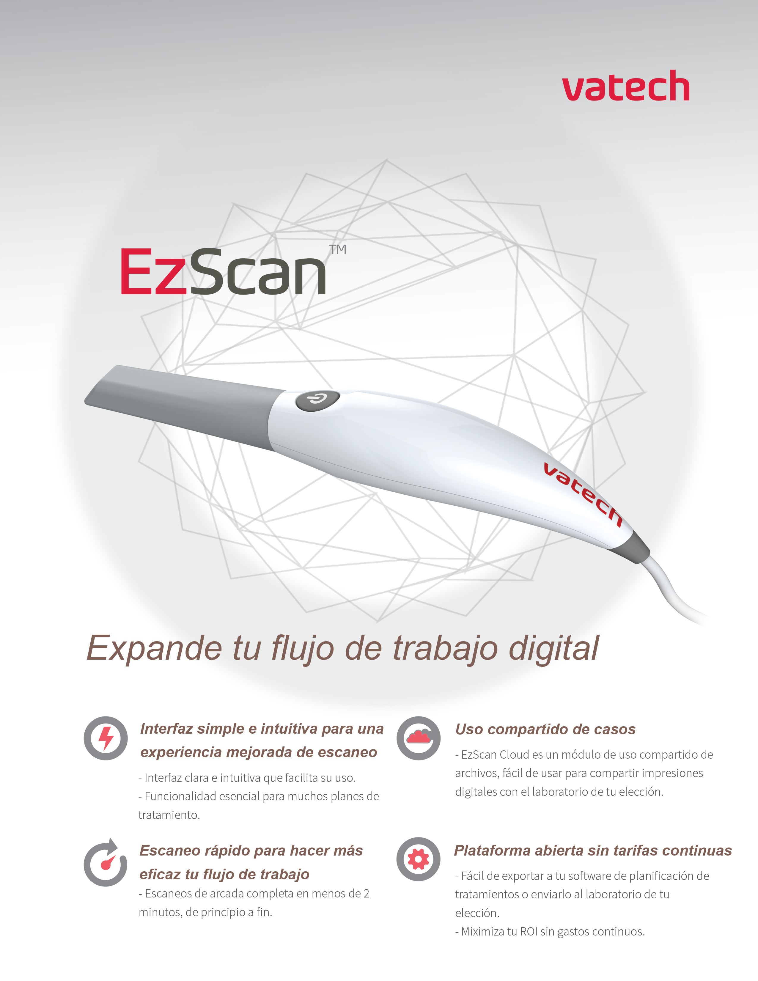 Escaner intraoral Ez Scan Vatech